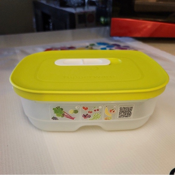 Tupperware | Kitchen | New Tupperware Vent Smart Small Low Container 80 ...